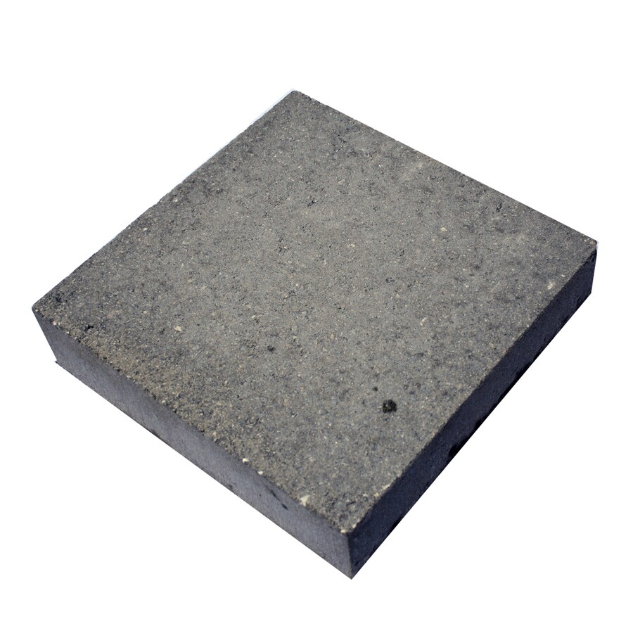Concrete Block 16-in L x 16-in W x 4-in H Patio Stone in the Pavers ...