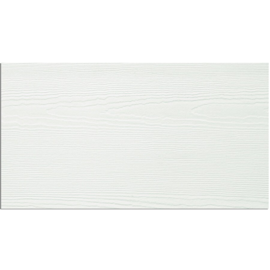 James Hardie 24-in x 96-in HardieSoffit Arctic White Fiber Cement Solid ...