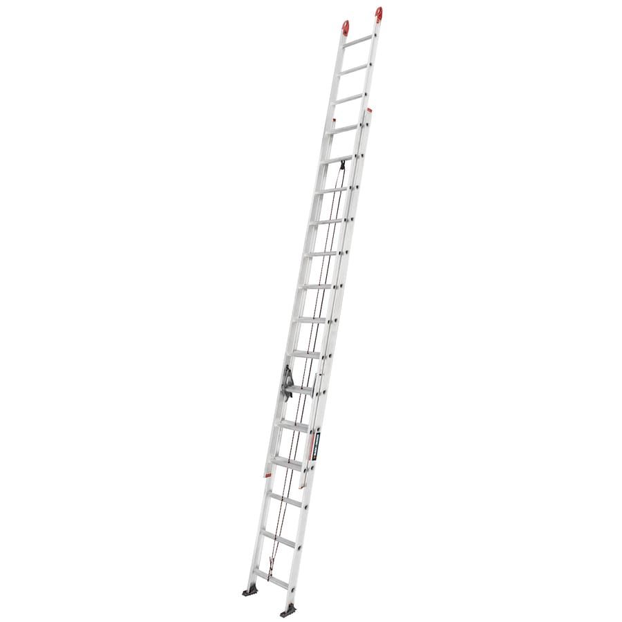 BLACK & DECKER 28-ft Aluminum 225-lb Type II Extension Ladder at Lowes.com