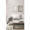 Enchante allen + roth 32-in L x 26-in W Light Blue Framed Wall Mirror ...