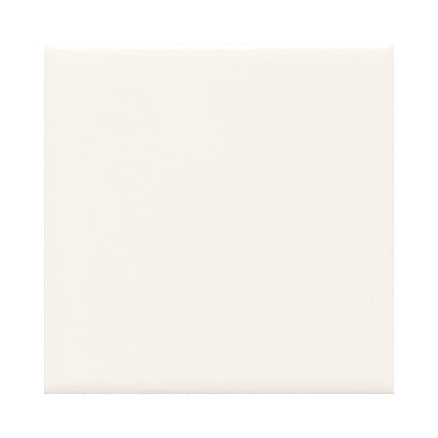 American Olean Bright 50-Pack Snow Mist 6-in x 6-in Matte Ceramic ...