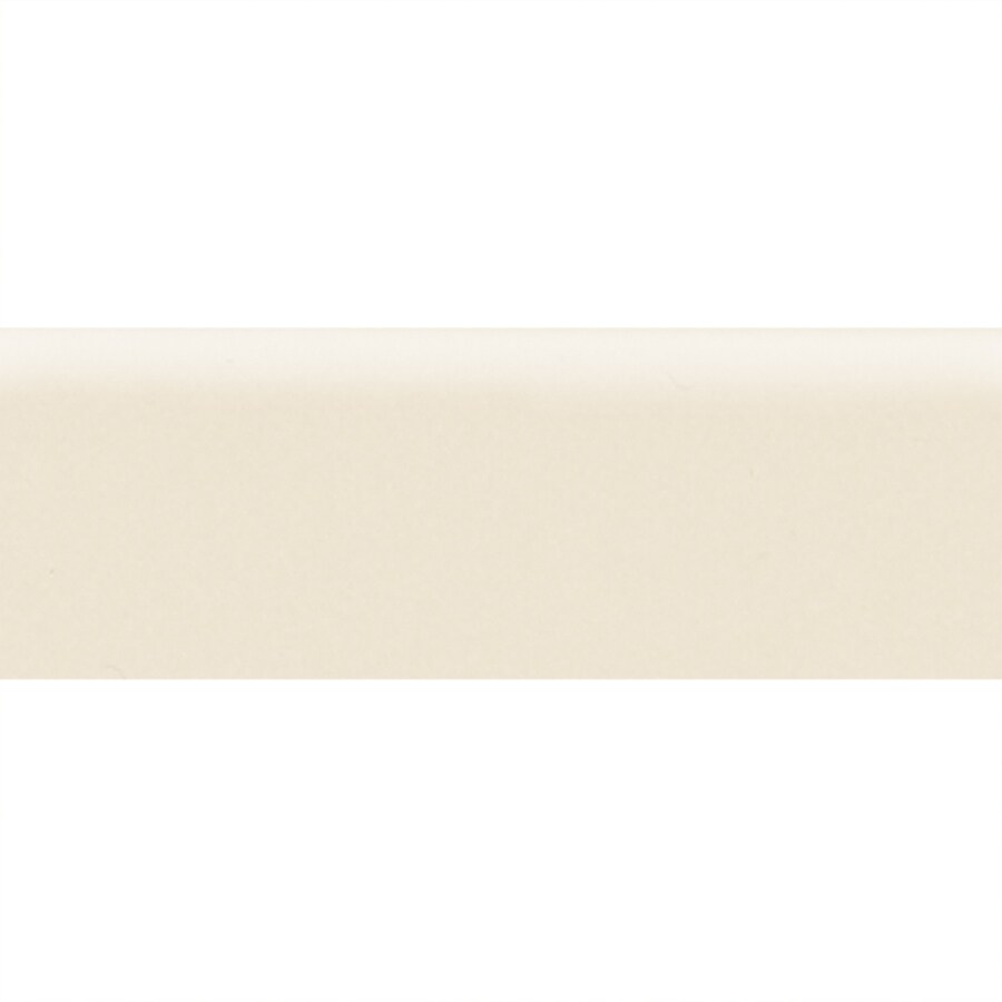 American Olean Bright Almond Ceramic Mud Cap Tile (Common: 2-in x 6-in ...