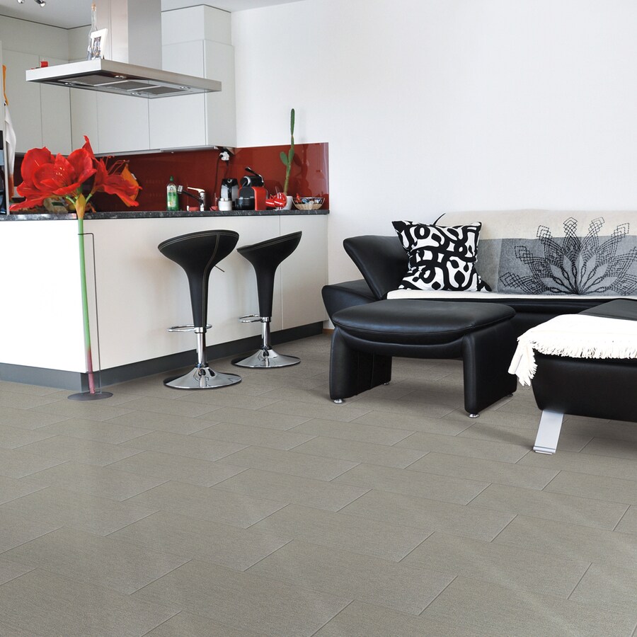 American Olean St Germain 11-Pack Gris Unglazed Thru Body Porcelain ...