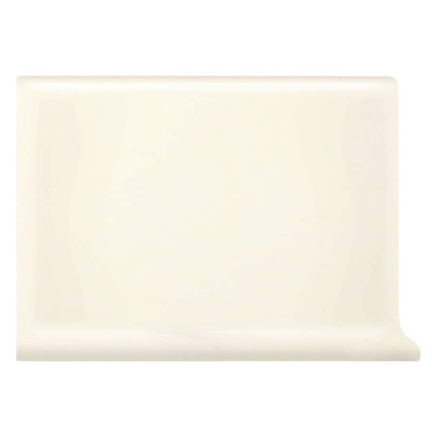 American Olean Matte Biscuit Ceramic Cove Base Tile (Common: 4-in x 6 ...