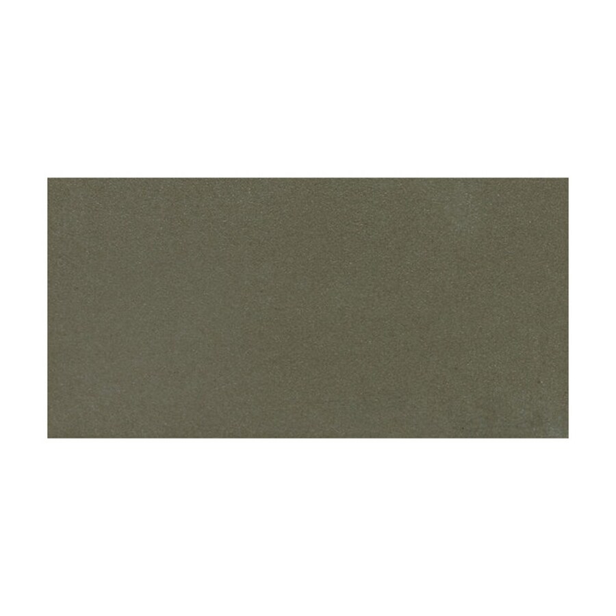 American Olean 12" x 6" Urban Tones Artichoke Solid Glazed Porcelain ...