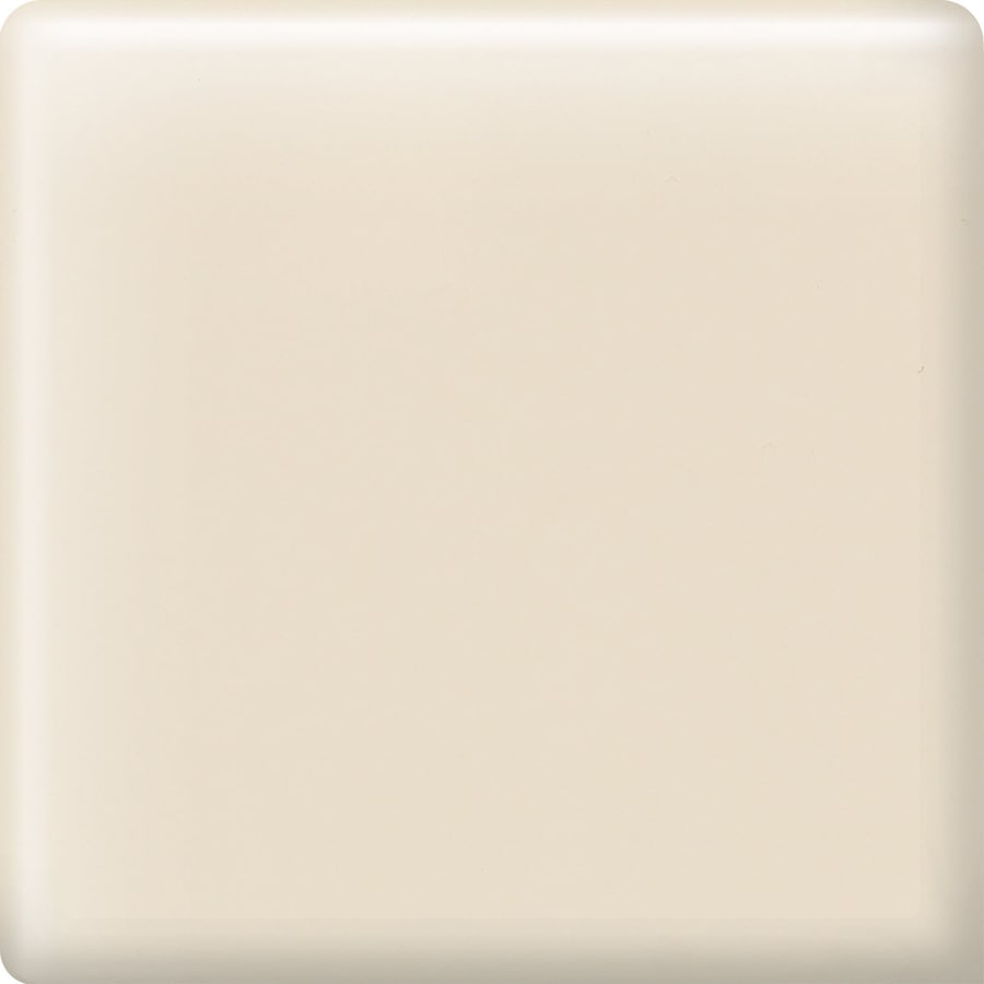 American Olean Bright Gloss Almond Ceramic Mud Cap Corner Tile (Common ...