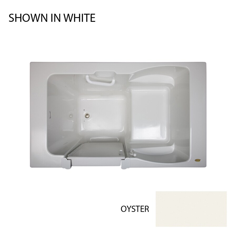 Jacuzzi Finestra 30-in W x 60-in L Acrylic Rectangular Right-Hand Drain ...