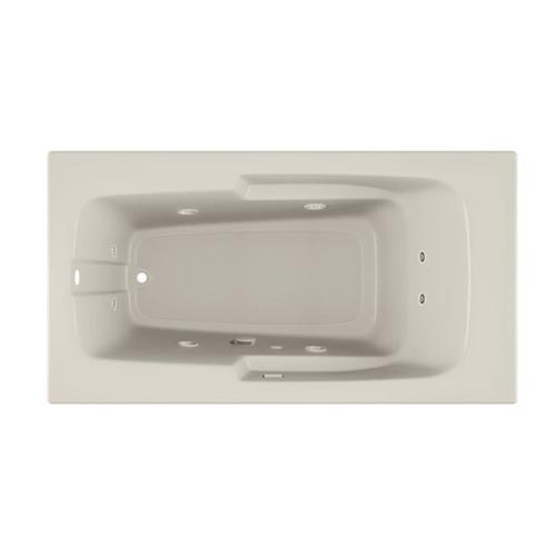 Jacuzzi CETRA 32-in W x 60-in L Oyster Acrylic Rectangular Left Drain ...