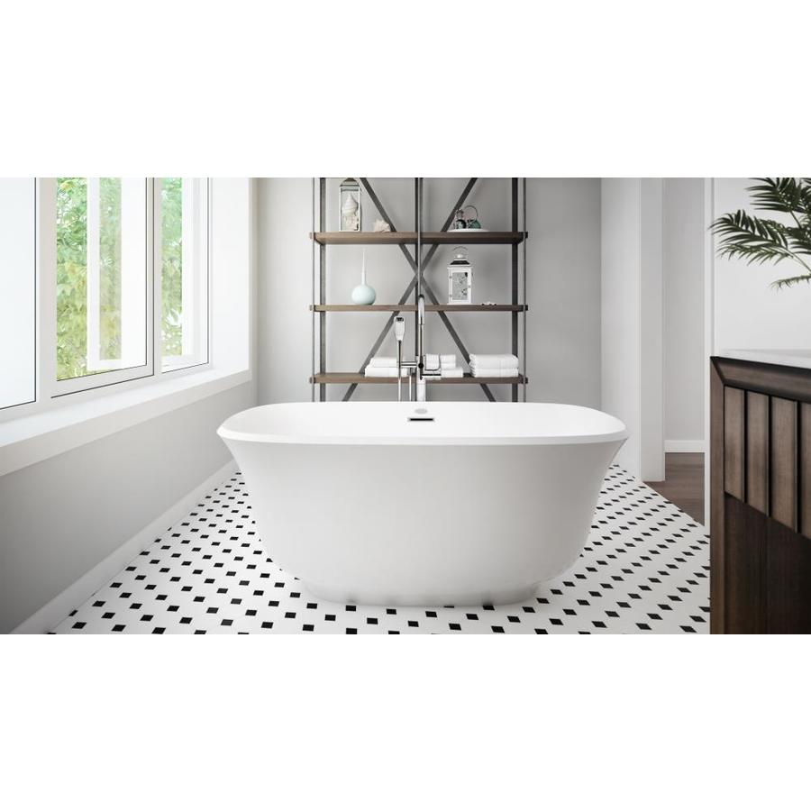 Jacuzzi Azzurro 6731 Bath White/White at Lowes.com
