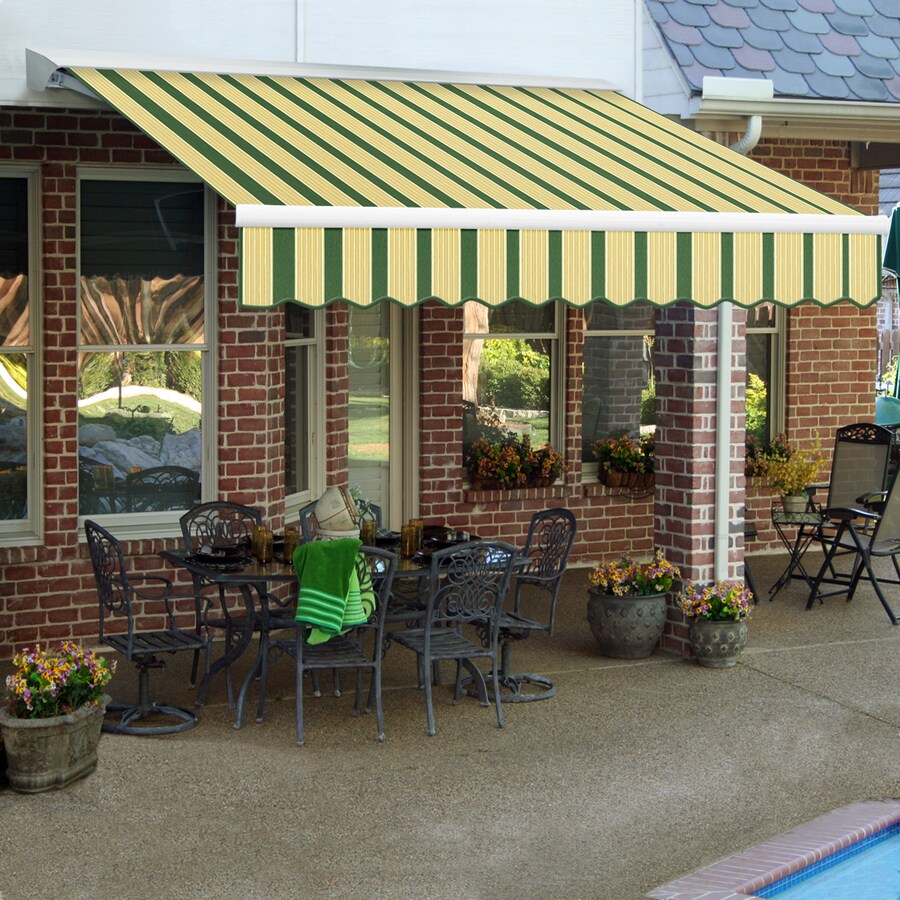 Awntech Fabric Patio Awning in the Awnings department at Lowes.com