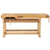 Sjobergs 23.625-in W x 35.4375-in H Wood Work Bench at Lowes.com