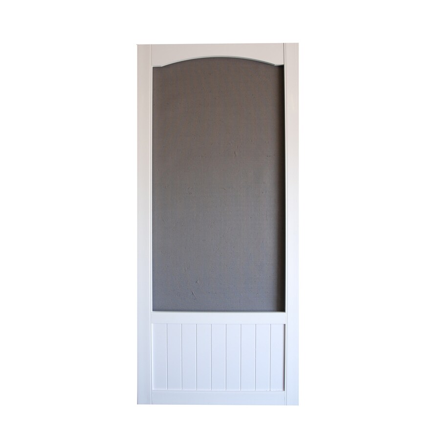 Screen Tight Vinyl Screen Door (Common: 30-in x 80-in; Actual: 30-in x ...