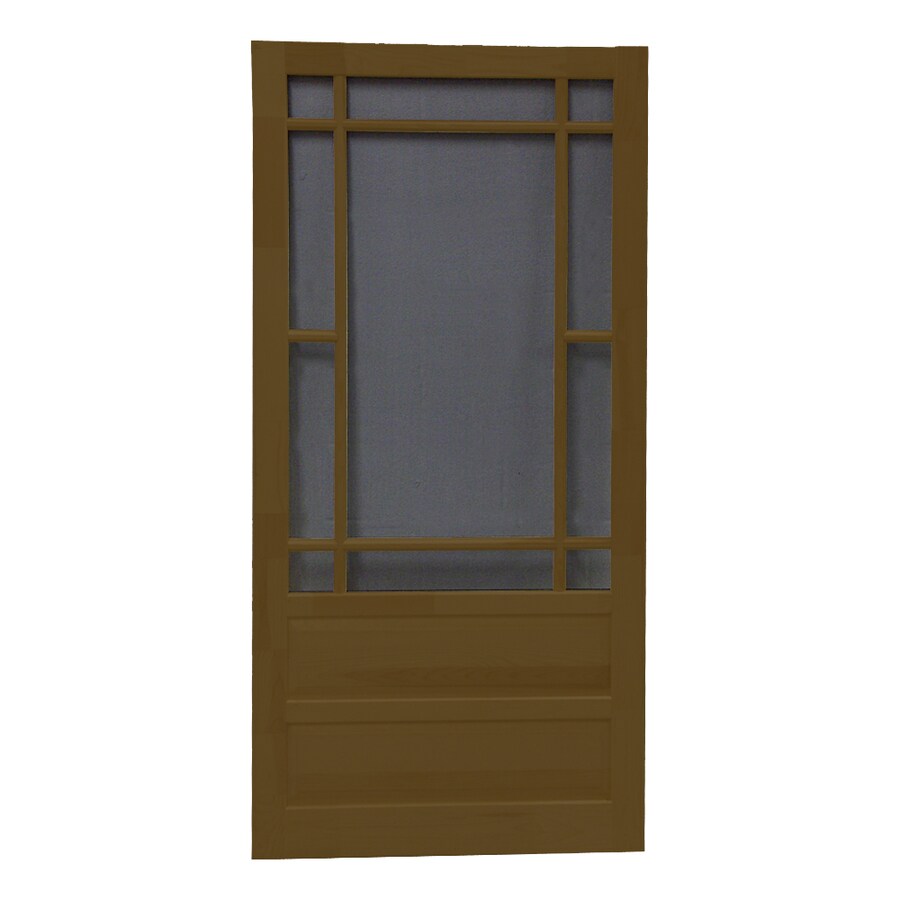Screen Tight Wood Screen Door (Common: 30-in x 80-in; Actual: 30-in x ...