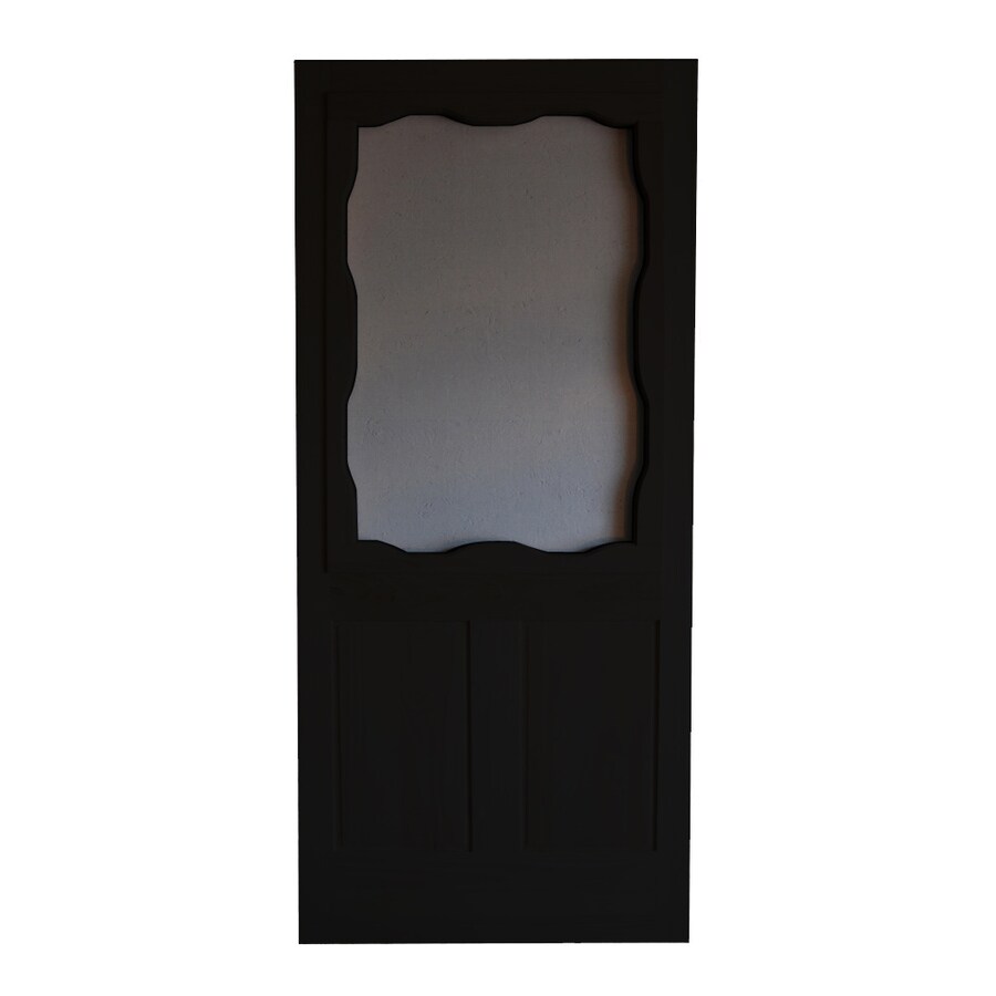 Screen Tight Universal reversible 80-in H x 1-in T Single Hinged Wood ...
