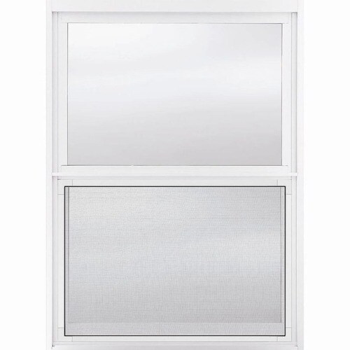 JELD-WEN Builders Florida 36-in x 25-in Aluminum New Construction White ...