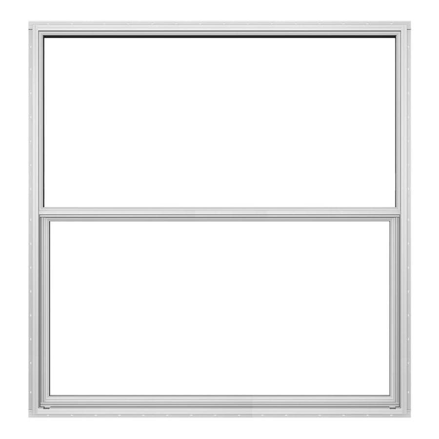 JELD-WEN Builders Florida Aluminum New Construction White Exterior ...