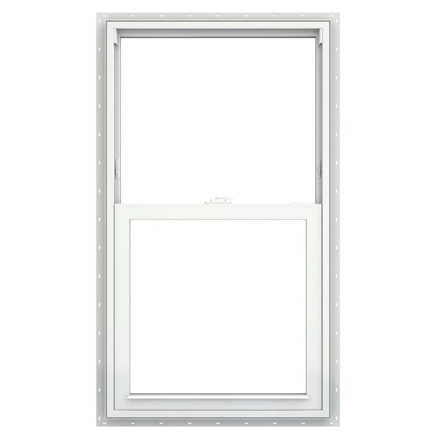 JELD-WEN V-2500 29.5-in x 47.5-in x 2.906-in Jamb Vinyl New ...