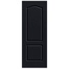 JELD-WEN Princeton Midnight 2-Panel Arch Top Hollow Core Molded ...