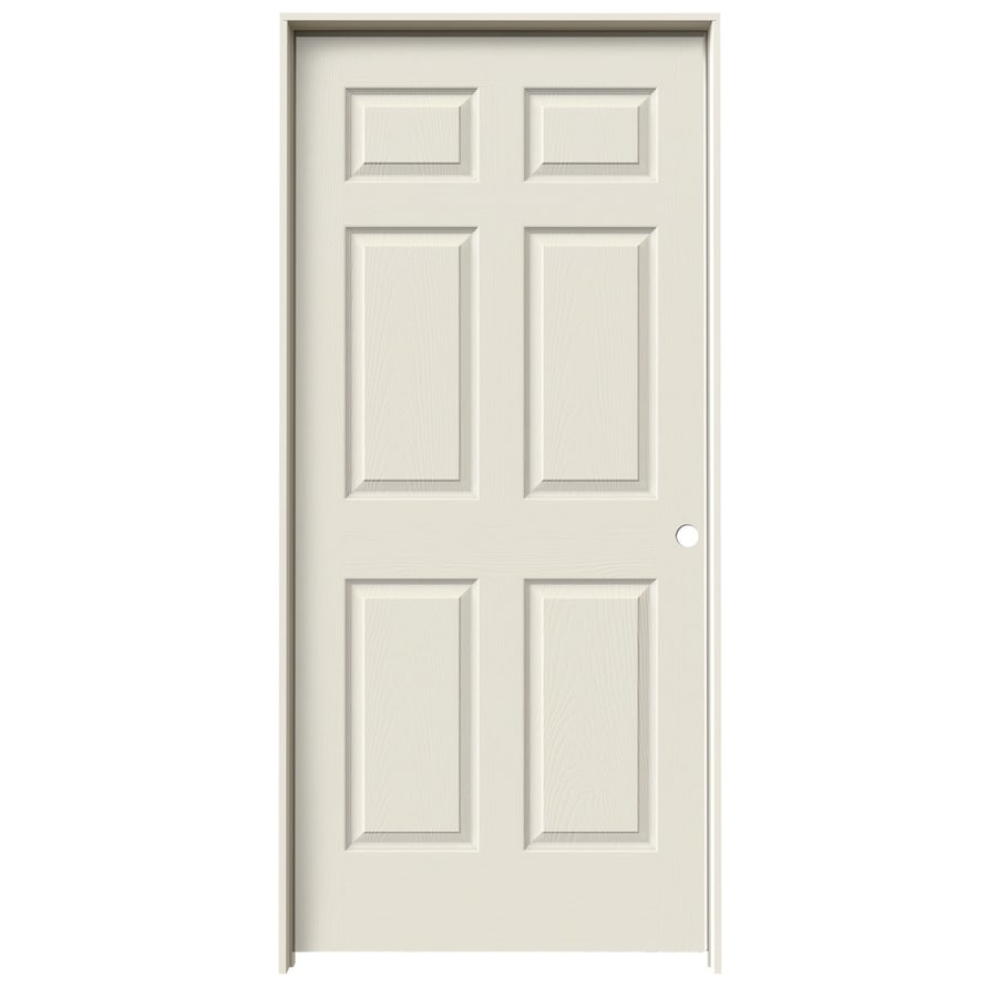 ReliaBilt Colonist 36-in x 80-in Primed 6-Panel Hollow Core Primed ...