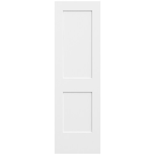 JELD-WEN Monroe 24-in x 80-in Primed 2-Panel Square Hollow Core Molded ...