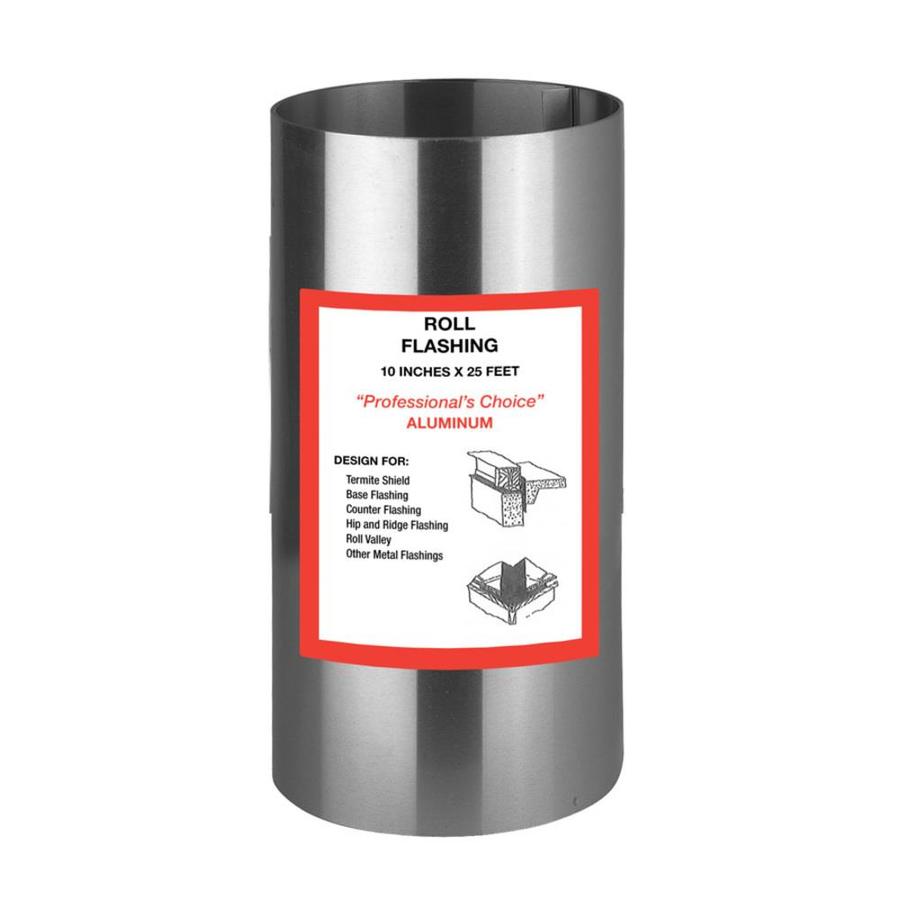 CMI 10" x 25' Aluminum Roll Valley Flashing at Lowes.com