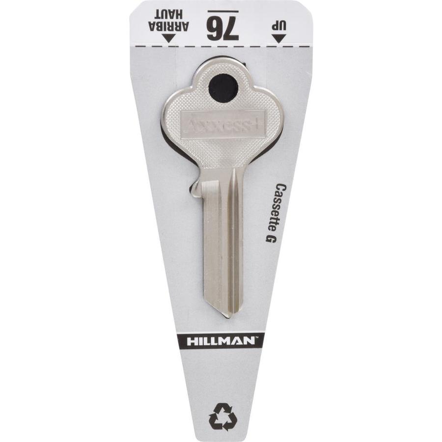 Hillman Multicolored Brass Padlock Key Blank in the Key Blanks ...