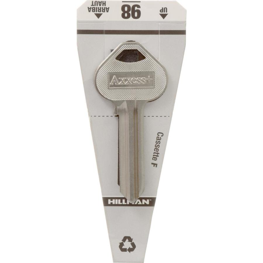 Hillman Nickel Plated Brass House/Entry Key Blank in the Key Blanks ...