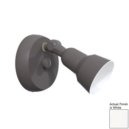 Remcraft 5-in H White Gu10 Pin Base Outdoor Wall Light in the Outdoor ...