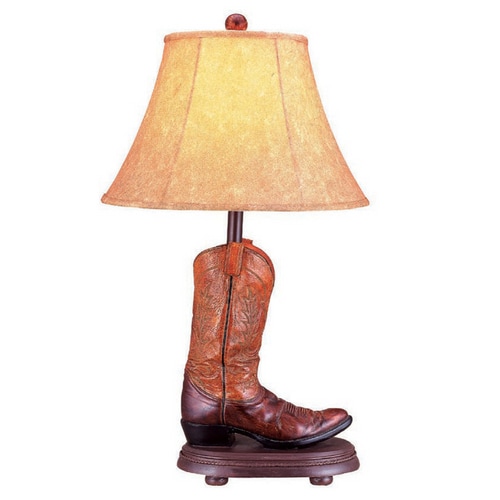 Portfolio 30" Cowboy Boot Table Lamp at Lowes.com