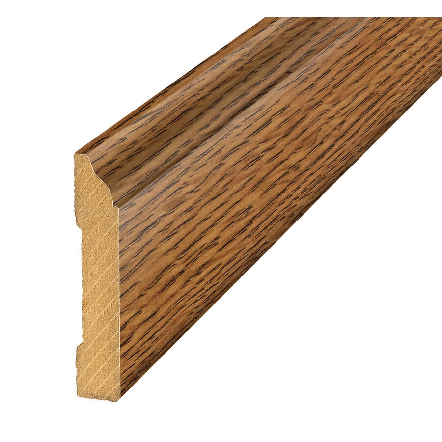 SimpleSolutions 3.3-in x 94.48-in Chestnut Base Floor Moulding at Lowes.com