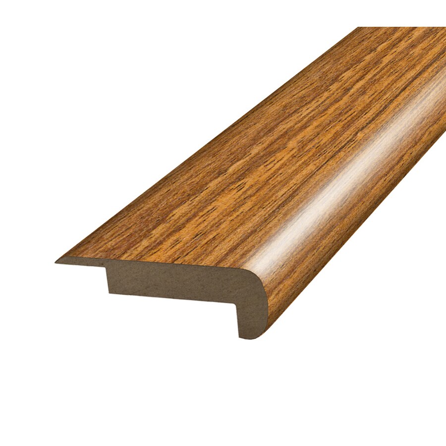 SimpleSolutions 2.37-in x 78.7-in Toasted Butternut Stair Nose Floor ...