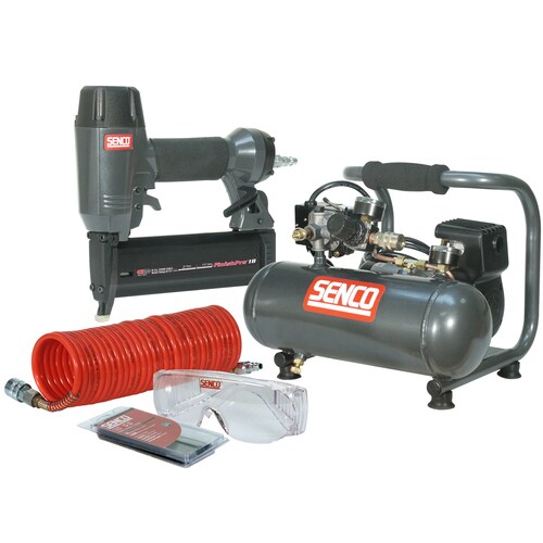 SENCO 1-Gallon Single Stage Portable Electric Hot Dog Air Compressor in ...