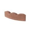 Shop Scalloped Red Curved Edging Stone (Common 16-in x 2-in; Actual: 16 ...
