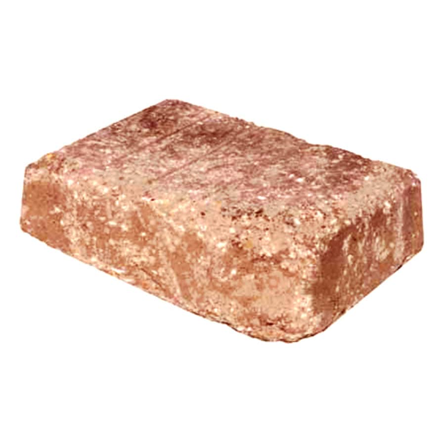 3.8-in H x 11.5-in L x 7.7-in D Orange/Tan Concrete Retaining Wall ...