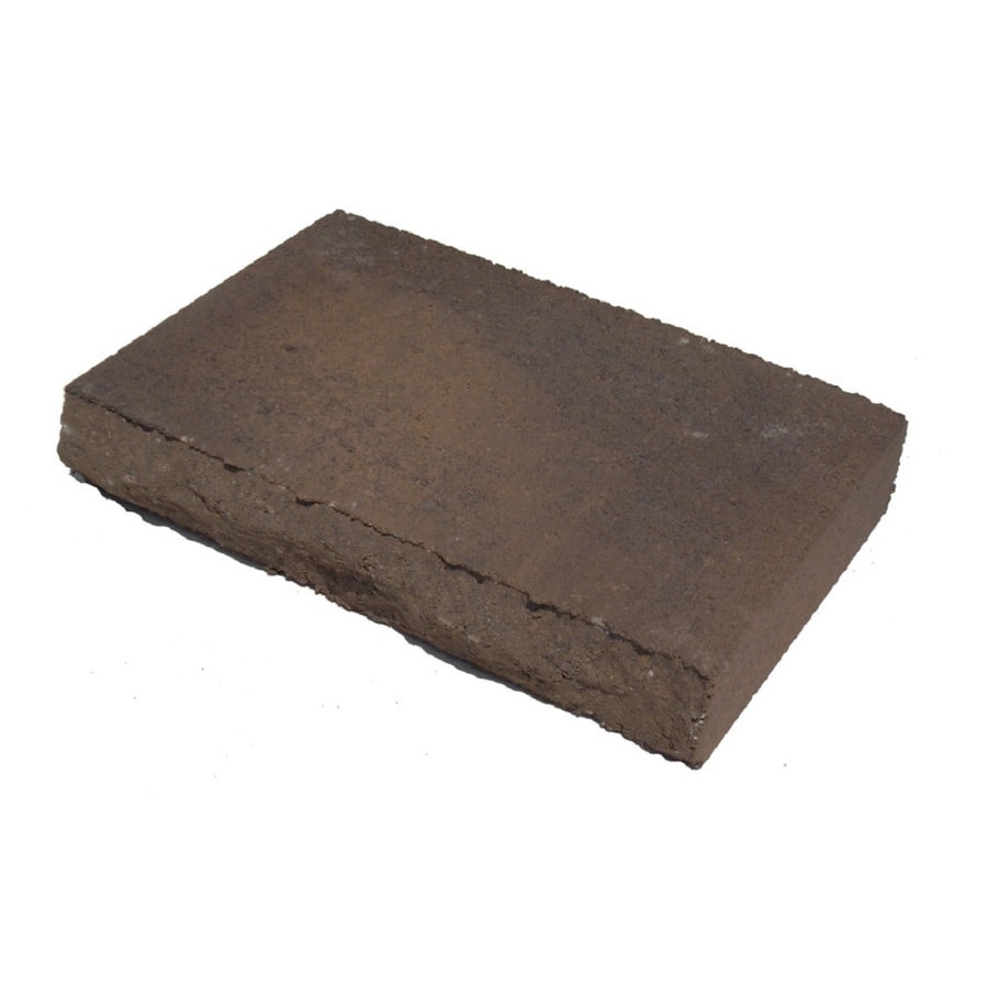 Basic 12-in L x 2-in H x 8-in D Tranquil Concrete Retaining Wall Cap at ...