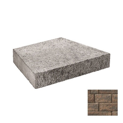 Belgard Anchor Highland Ashbury Haze Retaining Wall Cap (Common: 3-in x ...