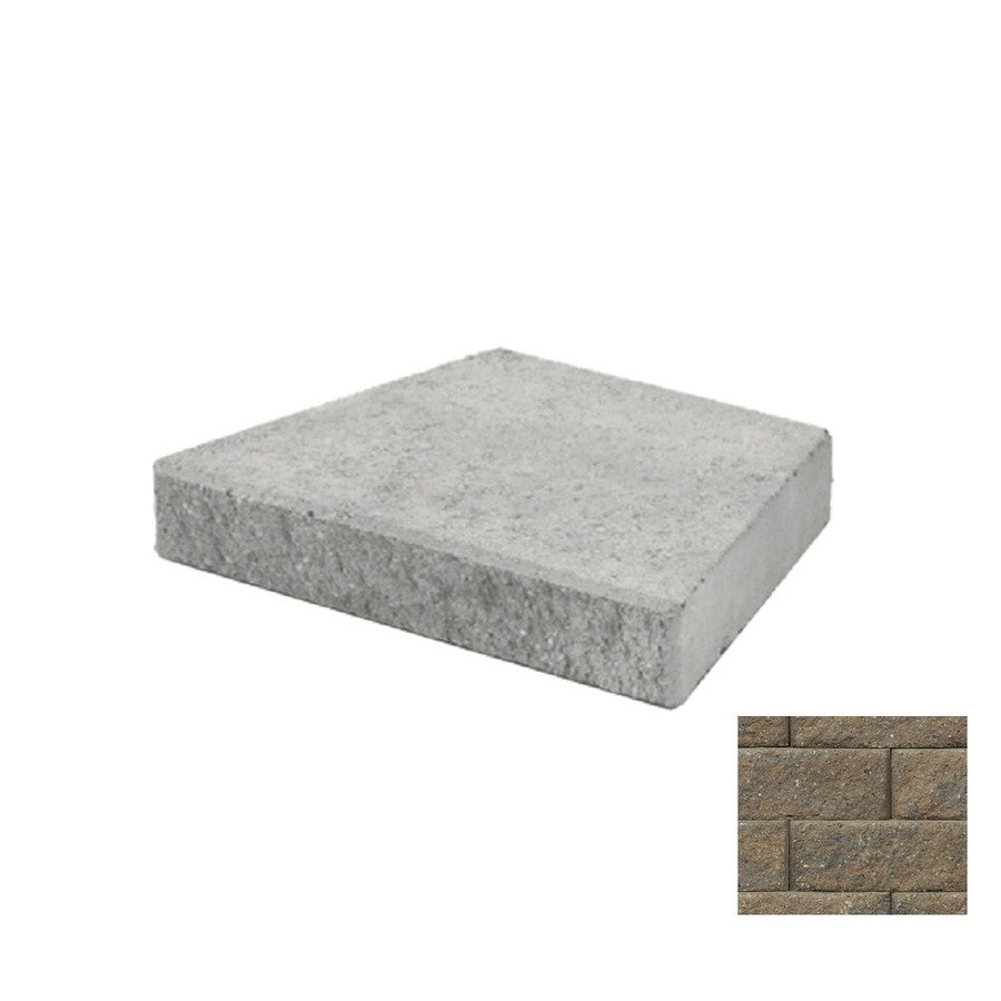 Belgard Anchor Diamond Sheffield Retaining Wall Cap (Common: 3-in x 17 ...