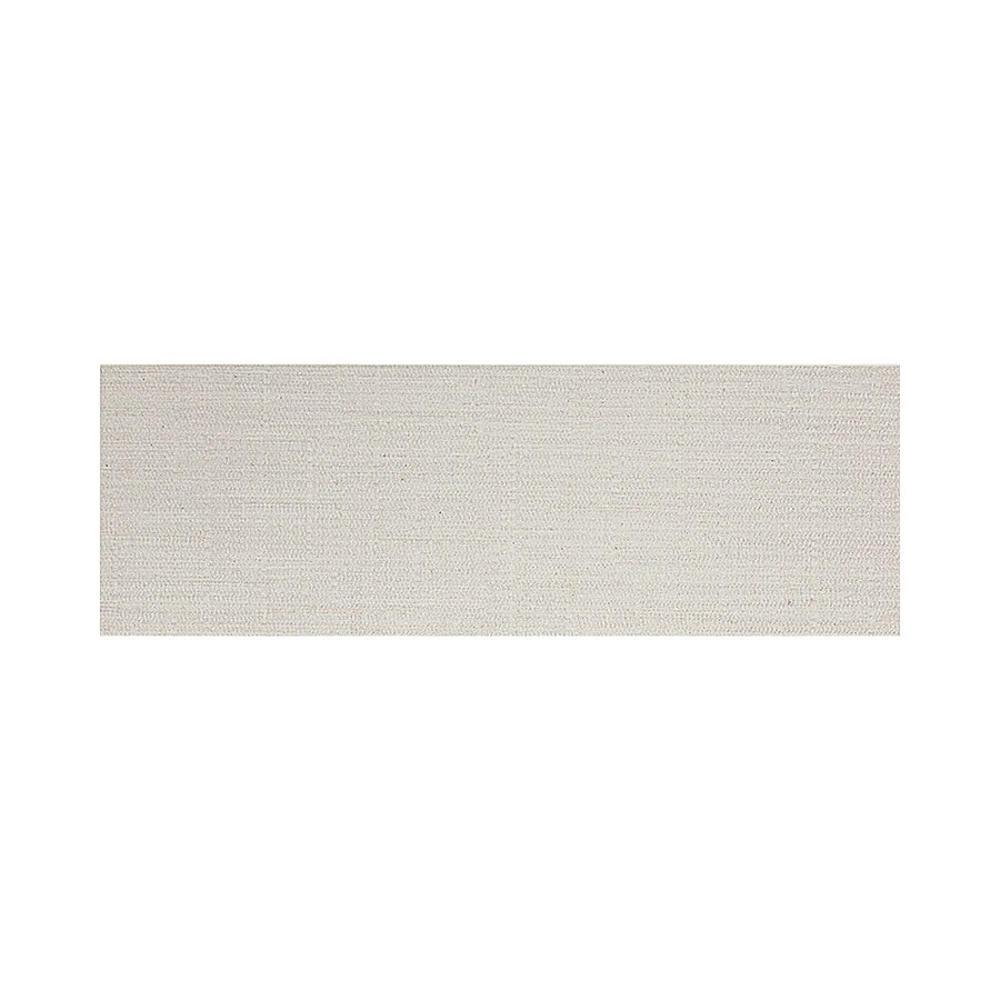 American Olean Infusion White Fabric Thru Body Porcelain Bullnose Tile ...
