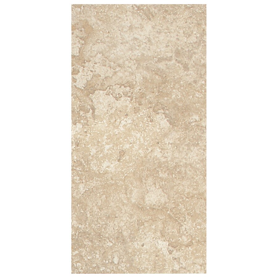 American Olean 8-Pack 12-in x 24-in Montego Coastal Ivory Glazed ...