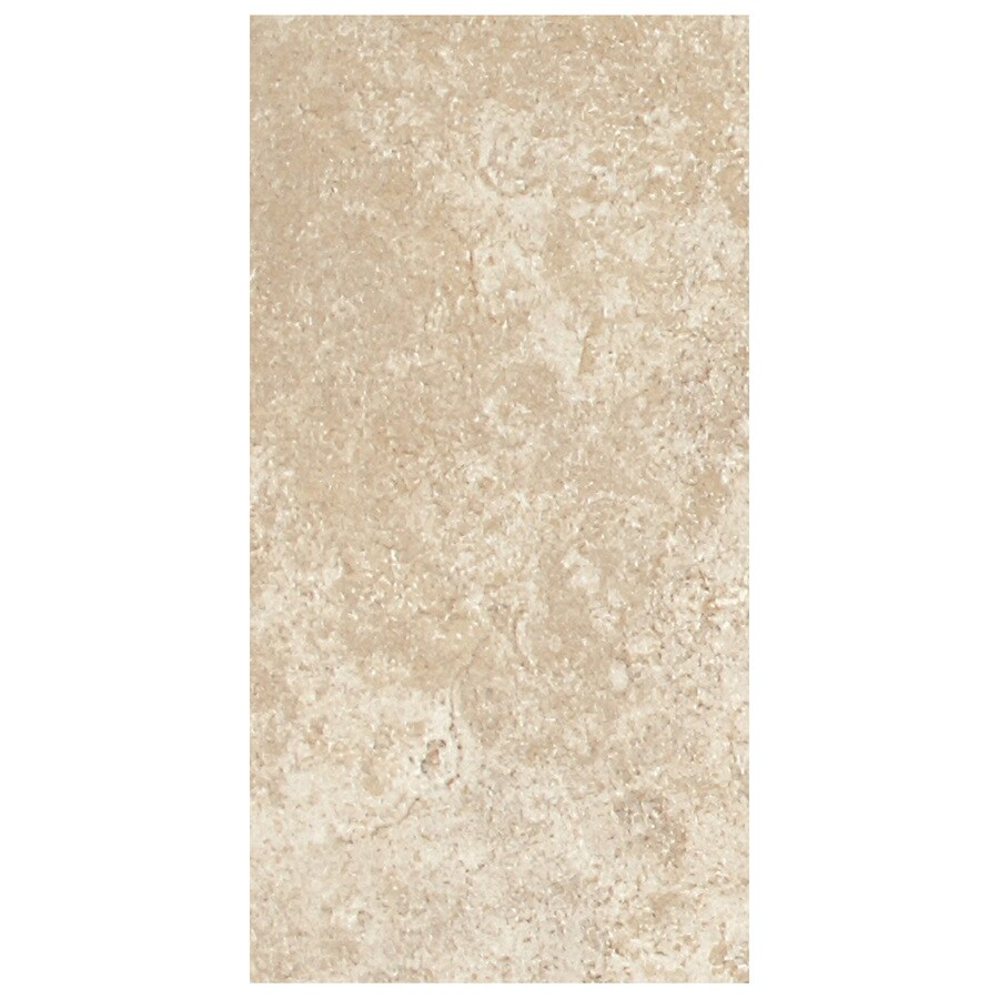 American Olean 8-Pack 12-in x 24-in Montego Coastal Ivory Glazed ...