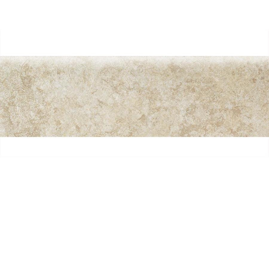 American Olean Castlegate Beige Ceramic Bullnose Tile (Common: 3-in x 9 ...