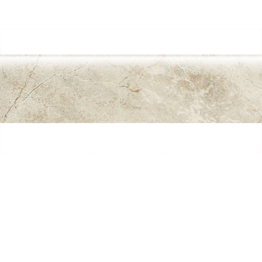 American Olean Danya Stream Porcelain Bullnose Tile (Common: 3-in x 12 ...