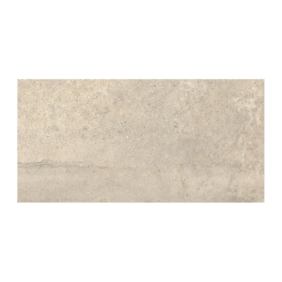 American Olean Colt 6-Pack Beige Glazed Thru Body Porcelain Tile at ...