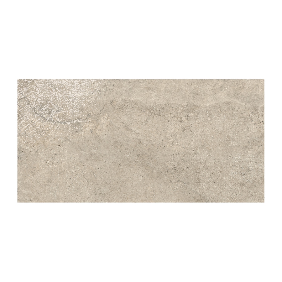 American Olean Colt 2-Pack Beige Glazed Thru Body Porcelain Tile in the ...