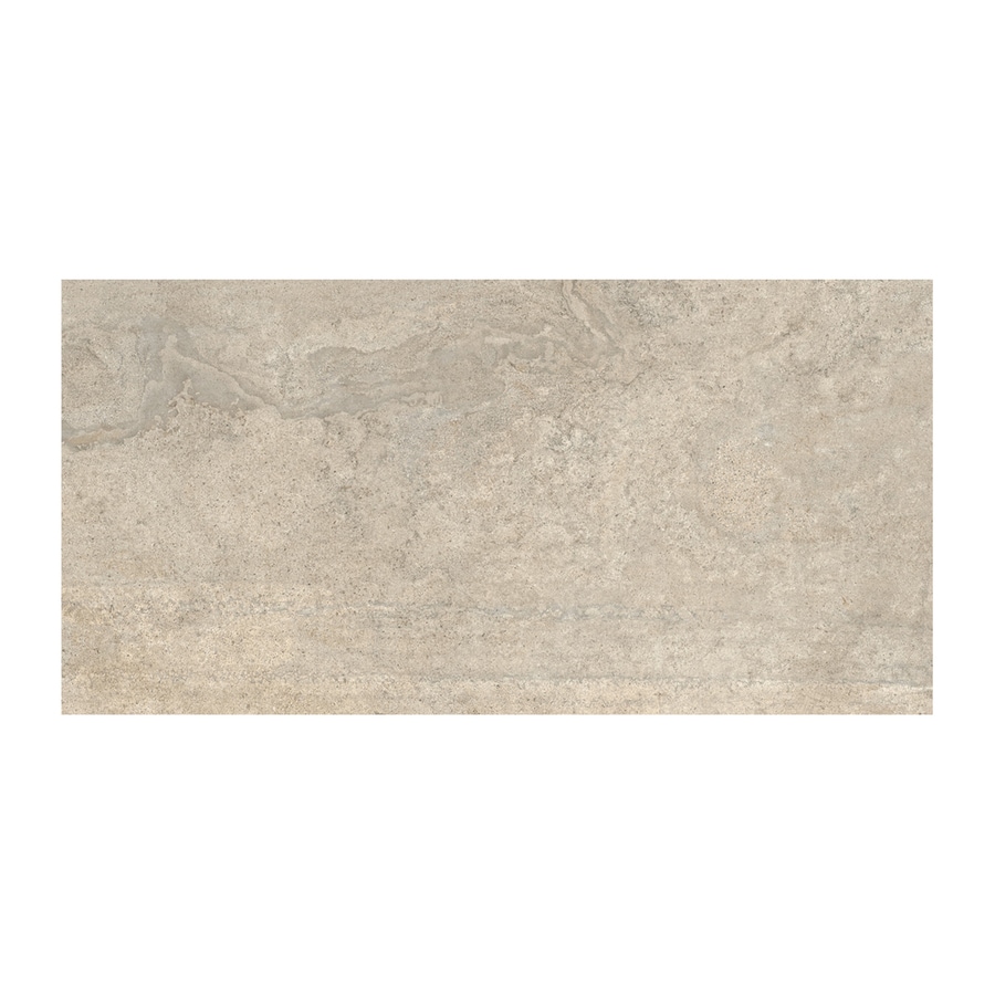 American Olean Colt 2-Pack Beige Glazed Thru Body Porcelain Tile at ...