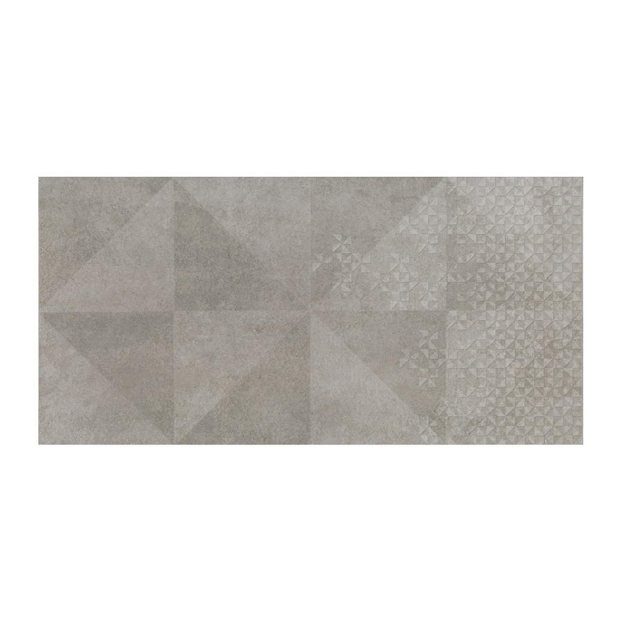 American Olean Colt Gray Glazed Thru Body Porcelain Tile in the Tile ...