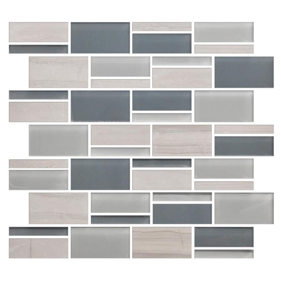 American Olean Color Appeal Sea Cliff 12-in x 13-in Unglazed Glass ...