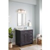 Allen + roth Roveland 28-in Brushed Stainless Steel Rectangular ...