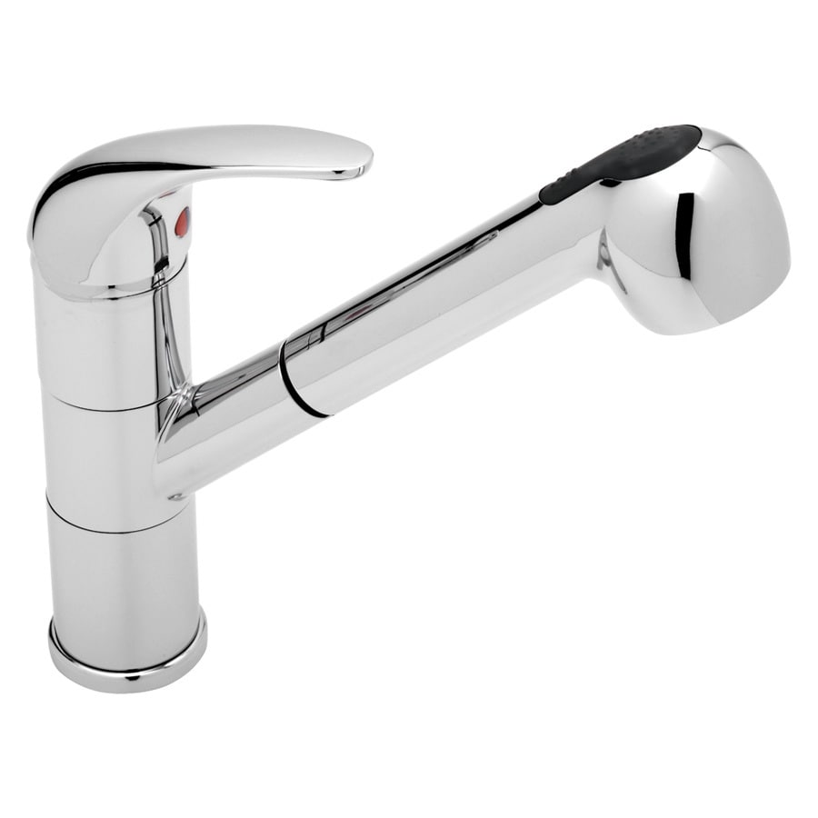 BLANCO Torino Chrome 1-Handle Pull-Out Kitchen Faucet at Lowes.com