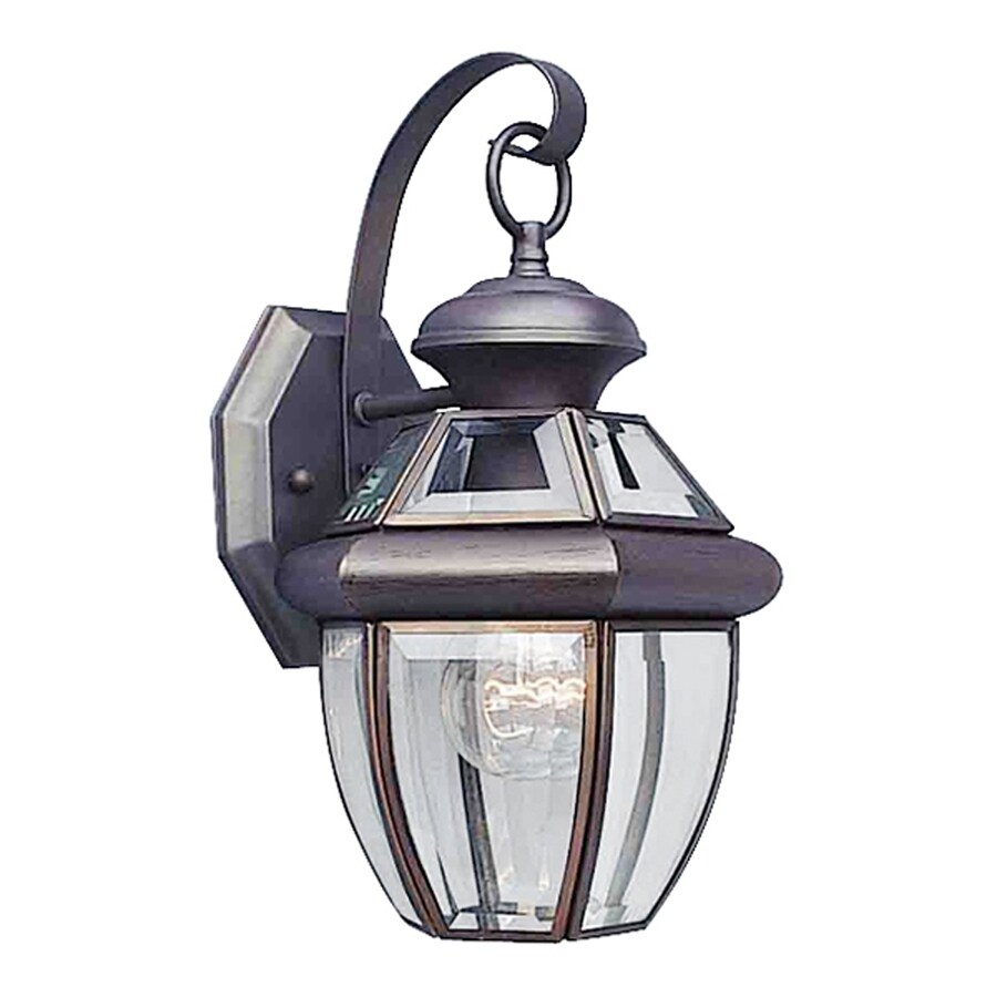 Barco 13-in H Antique Bronze Outdoor Wall Light at Lowes.com